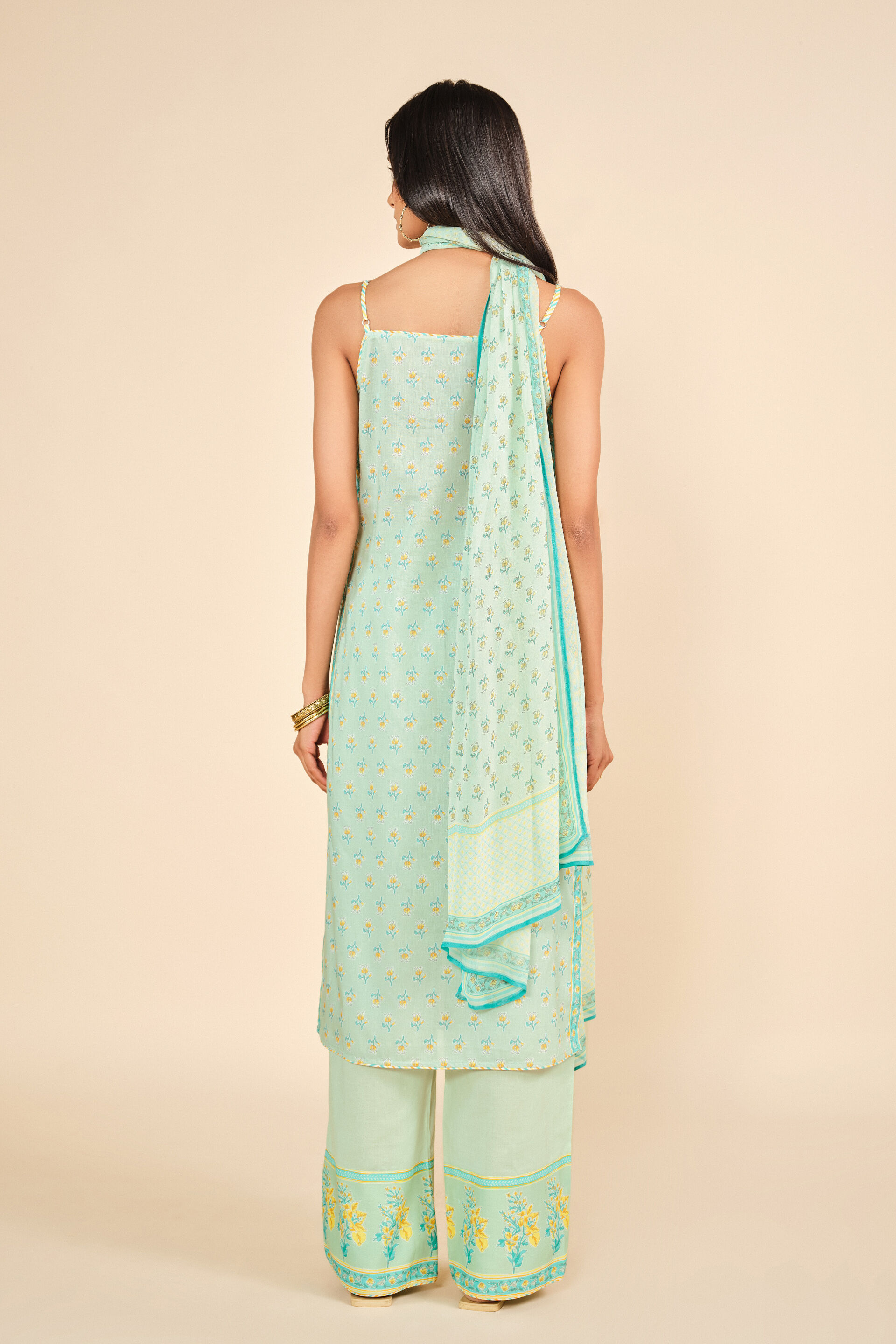 Buy Udta Lamha Kurta Set - Green Online for Women from Globaldesi ...